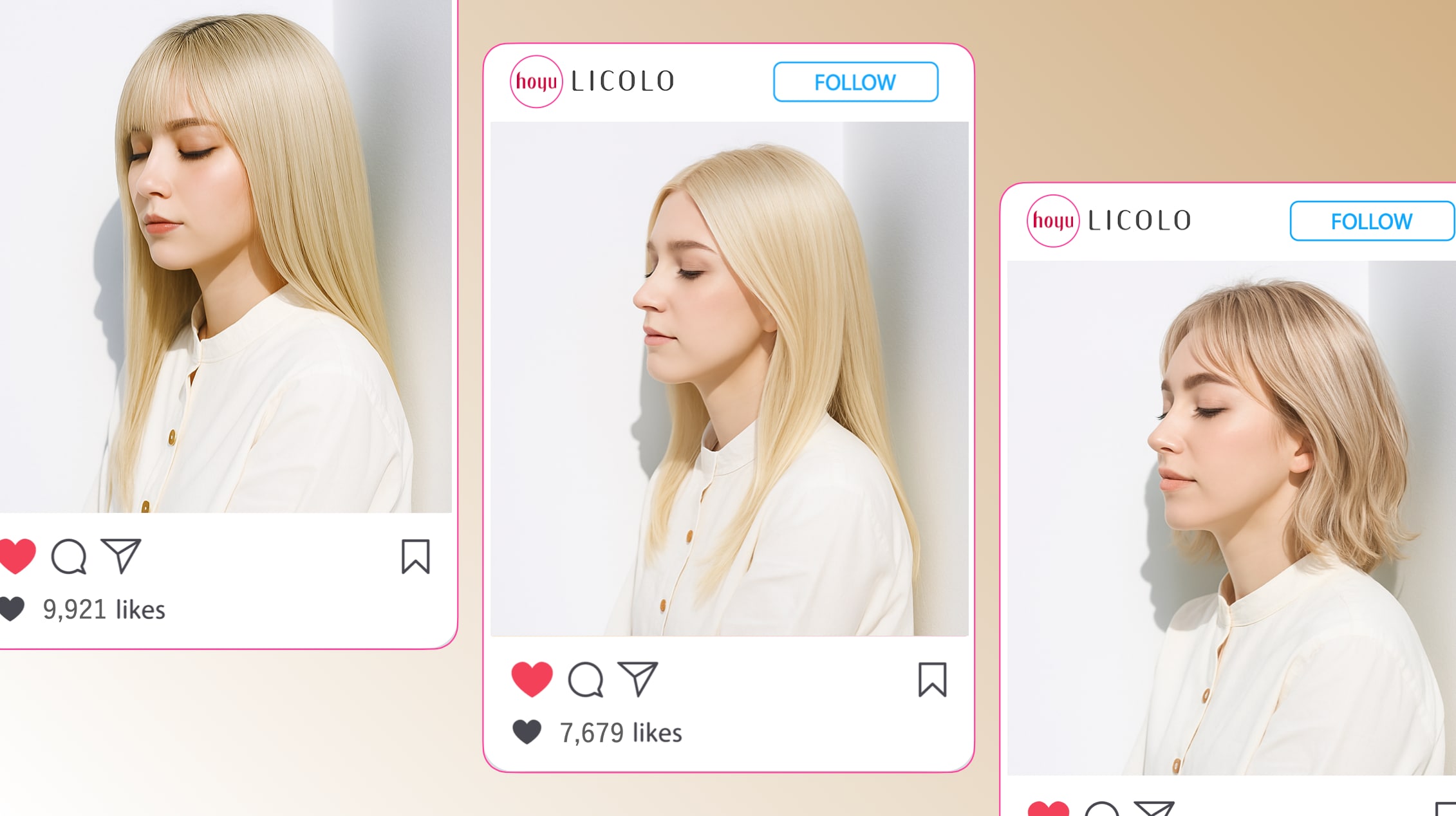プラチナブロンドってどんな髪色？明るめ暗めのヘアカラー21選 | ヘアカラーリング | LICOLO - 髪から自分を好きになる